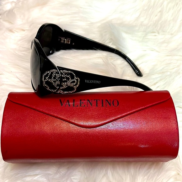 Valentino | Accessories | Valentino Square Frames With Swarovski ...